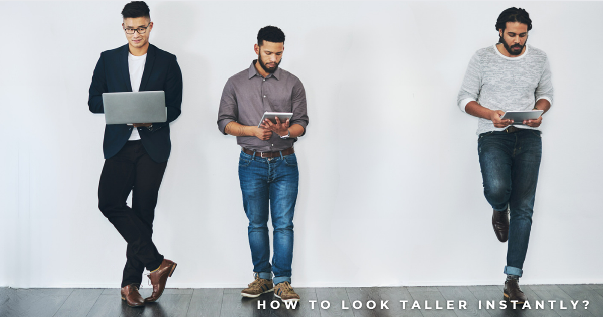 How to Look Taller If You Are a Short Man—Men Pieces